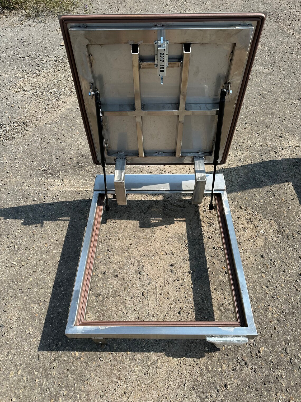 Stainless Hatch System for Cellar or Basement Utility Floor Trap Door ...