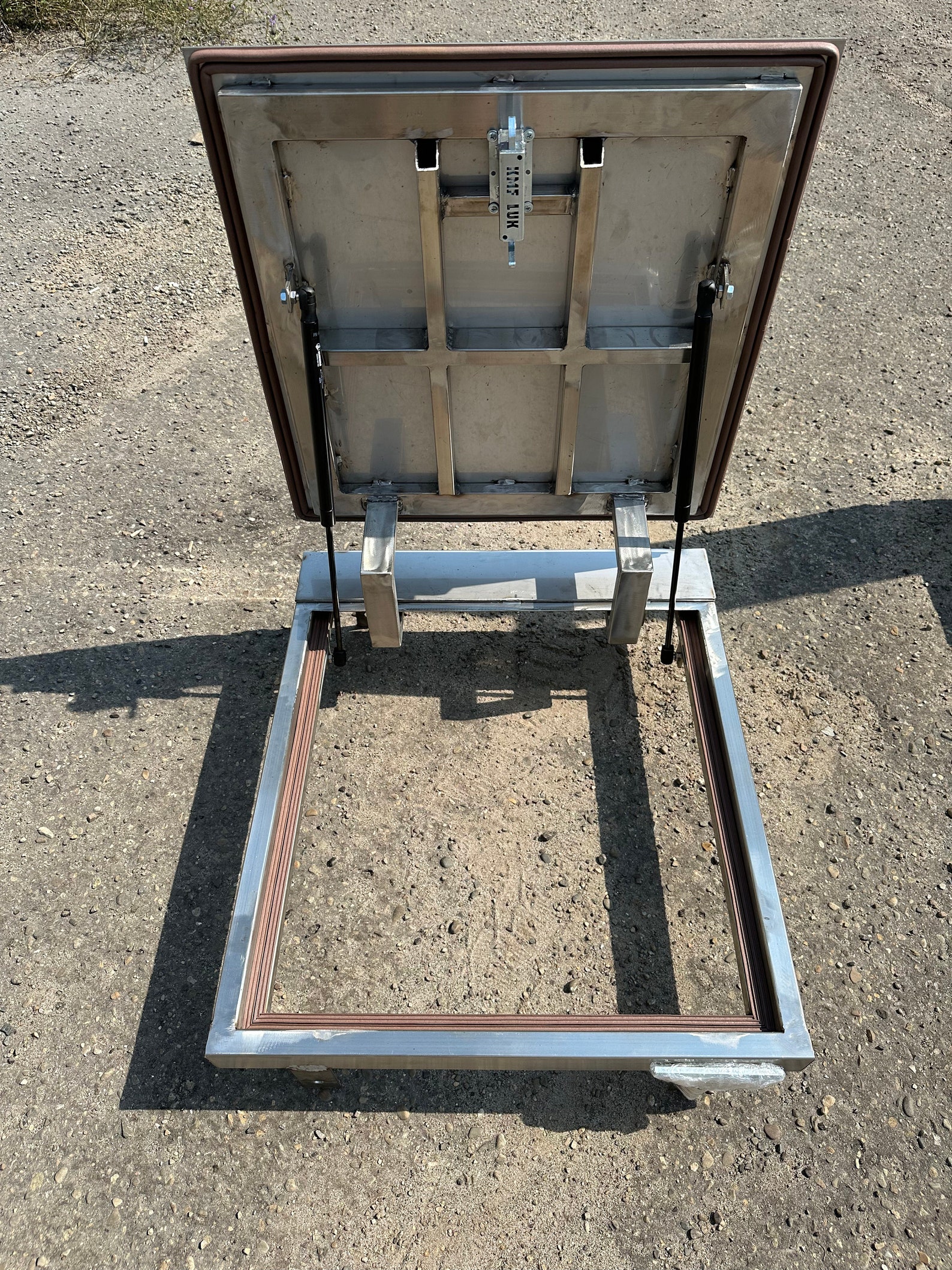 Stainless Hatch System for Cellar or Basement Utility Floor Trap Door ...