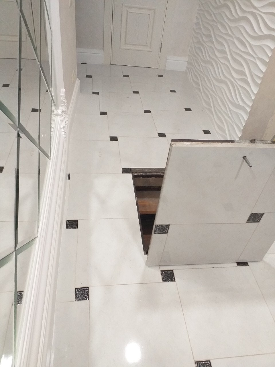 Cellar Hatch Door With Gas Struts Invisible Floor Trapdoor Hidden ...