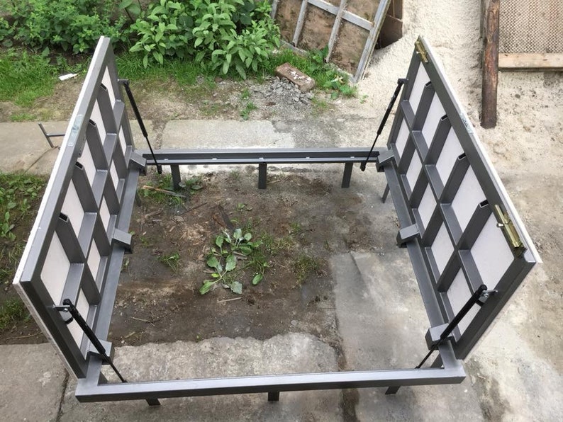 Double Leaf Door for Cellar and Basement Access Floor and Attic Hatch ...