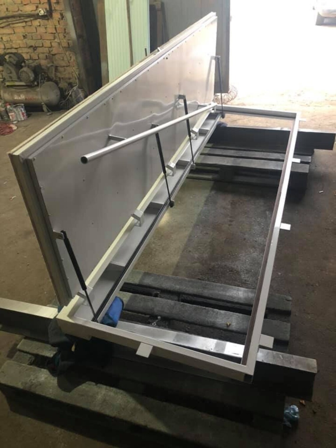 Insulated Attic Loft Roof Hatch Door Custom Doorway System With Gas ...