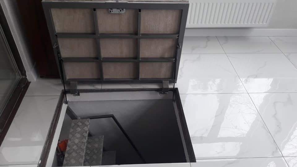 Interior Floor Hatch Door for Underground Room Access Cellar and ...