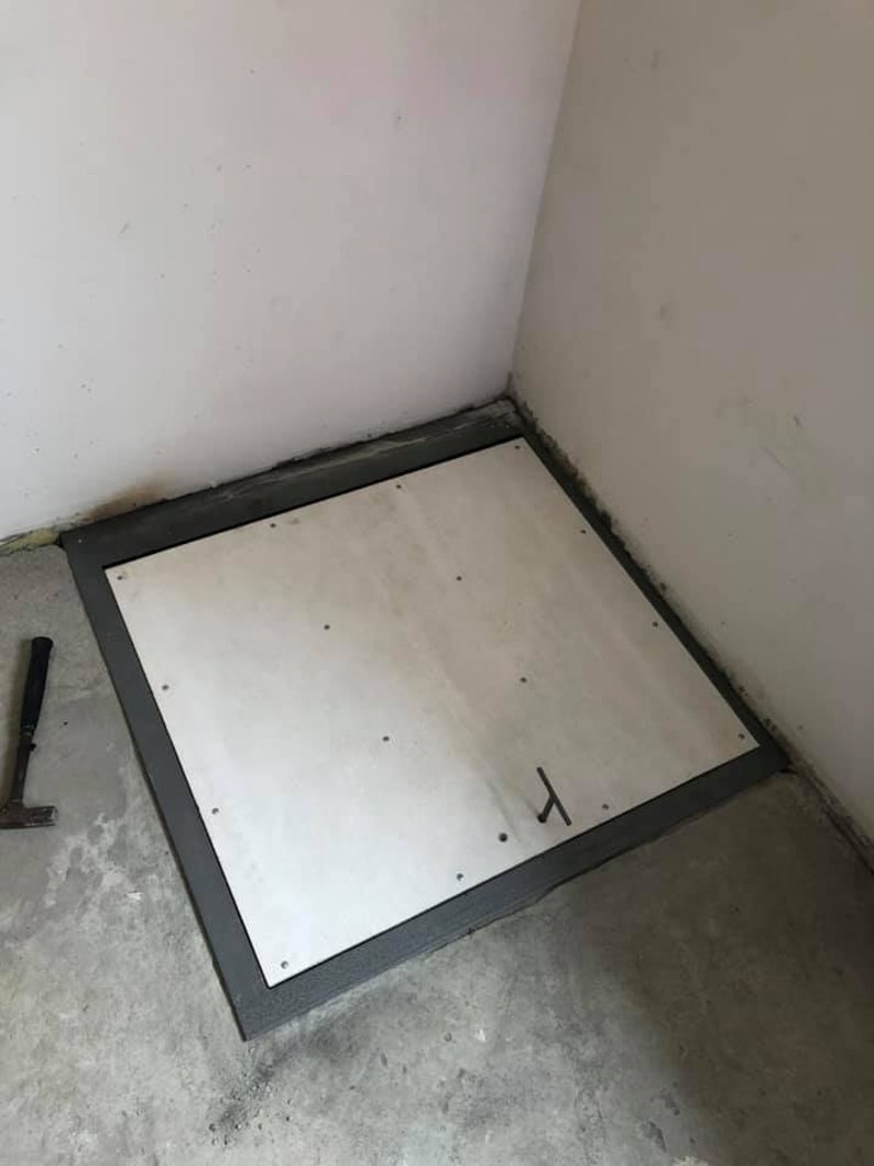 Cellar Access Door Floor Vault Cover Hidden Basement Trapdoor Utility ...