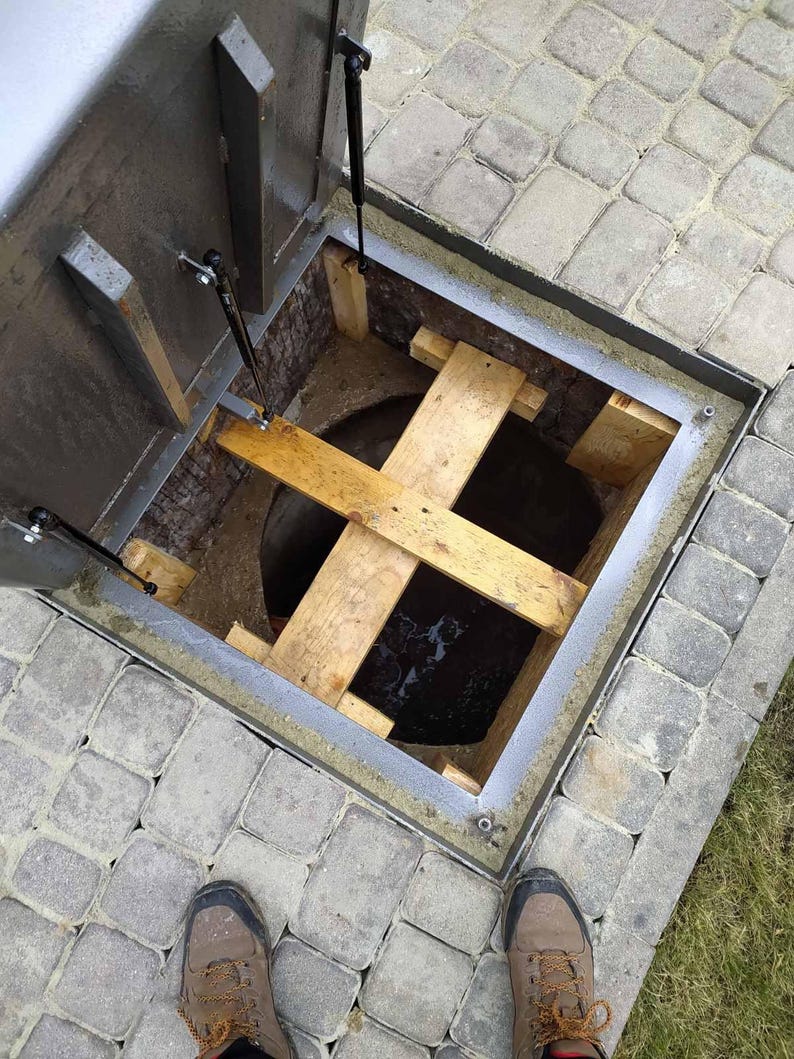 Hidden Pavement Stones Hatch Door Outdoor Floor Access Panel Custom ...