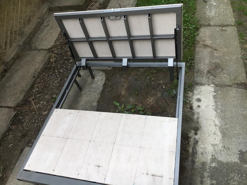 Double Leaf Door for Cellar and Basement Access Floor and Attic Hatch ...