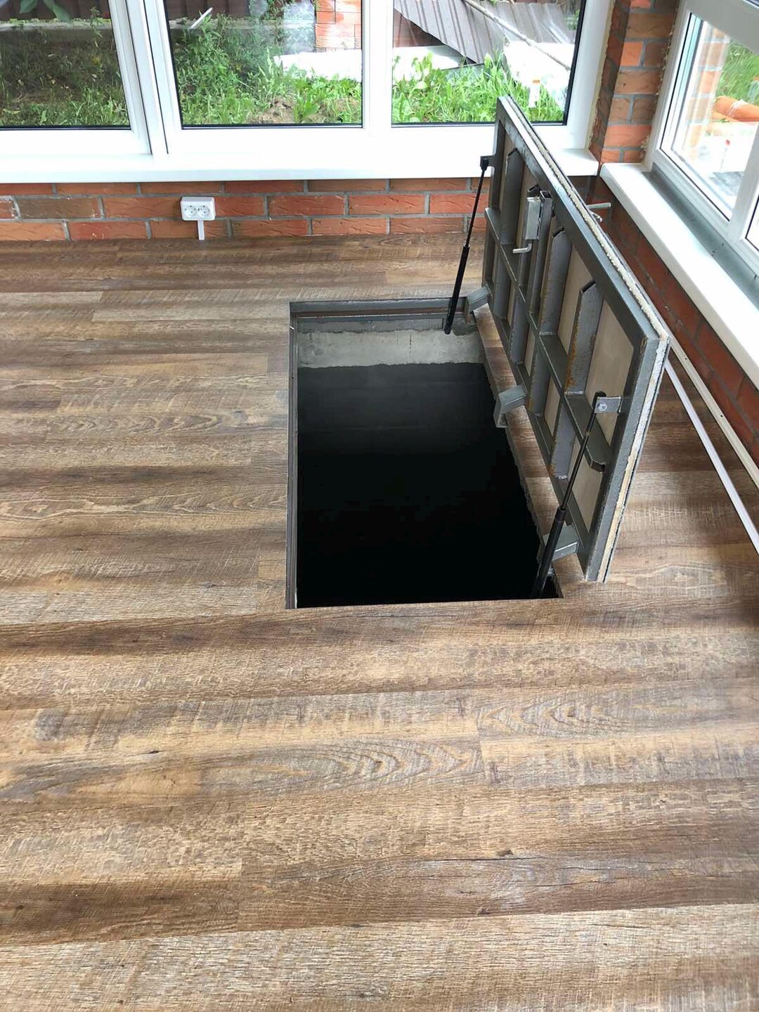 Invisible Trapdoor in Laminate or Wooden Floor Custom Interior Hatch ...