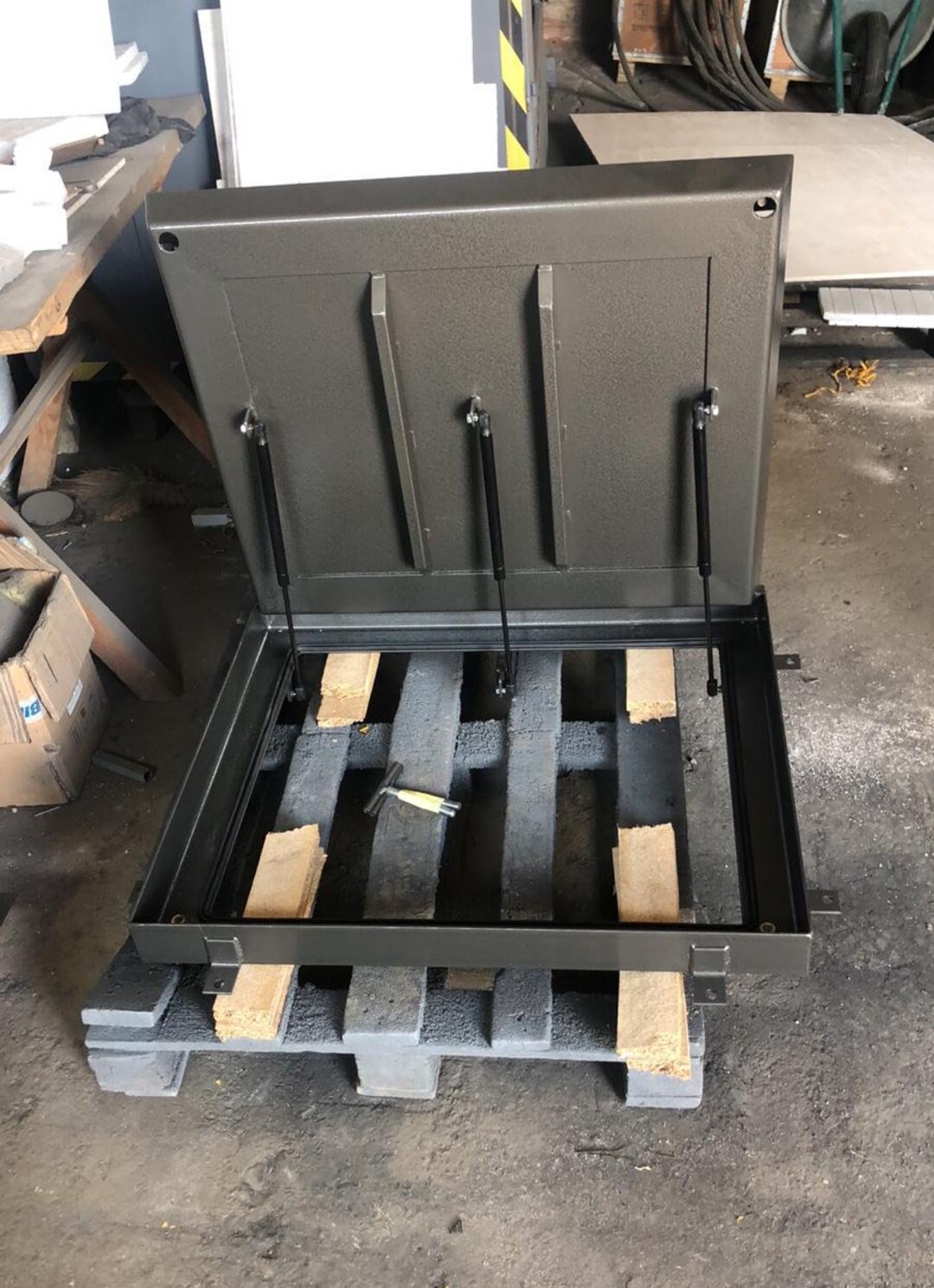 Floor Hatch Under Paving Stones Hidden Basement Hatch Utility Hatch for ...