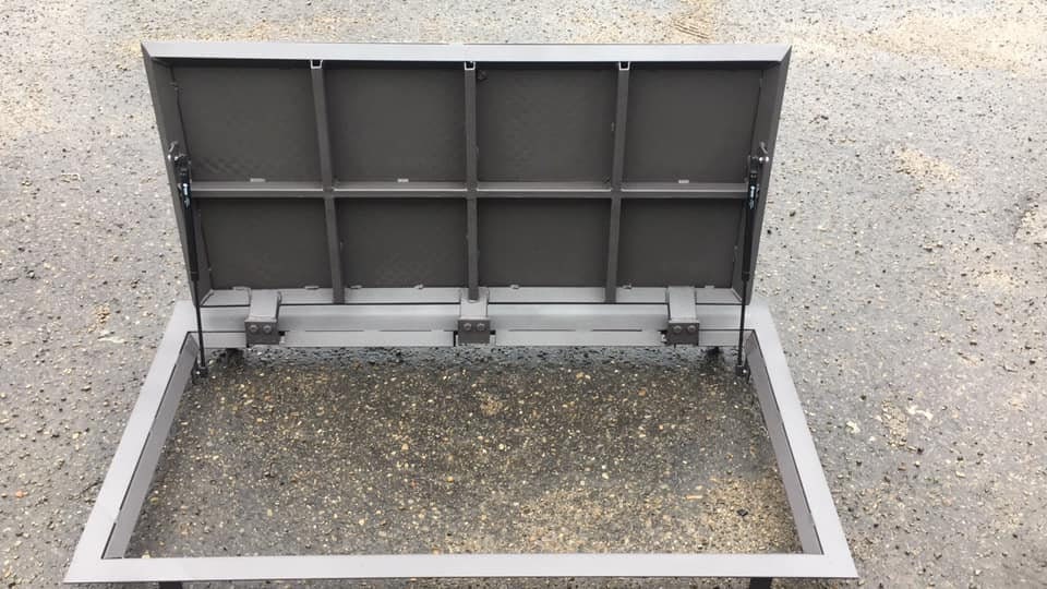 Outdoor Waterproof Access Panel to Cellar or Basement Custom Floor ...