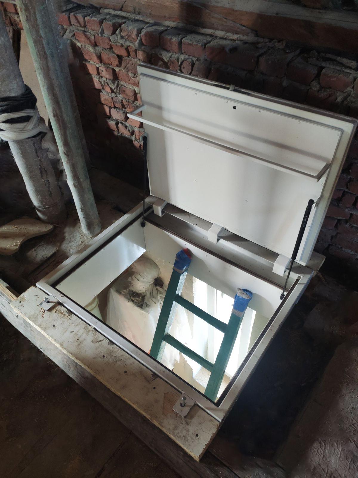 Insulated Hatch System for Floor Attic Loft Roof Cellar Basement Custom ...