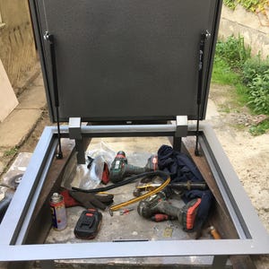 Indoor Insulated Floor Access Panel Custom Hatch Door to Cellar or ...