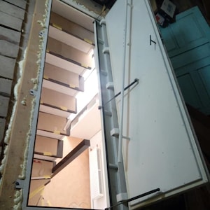 Insulated Attic Loft Roof Hatch Door Custom Doorway System With Gas ...