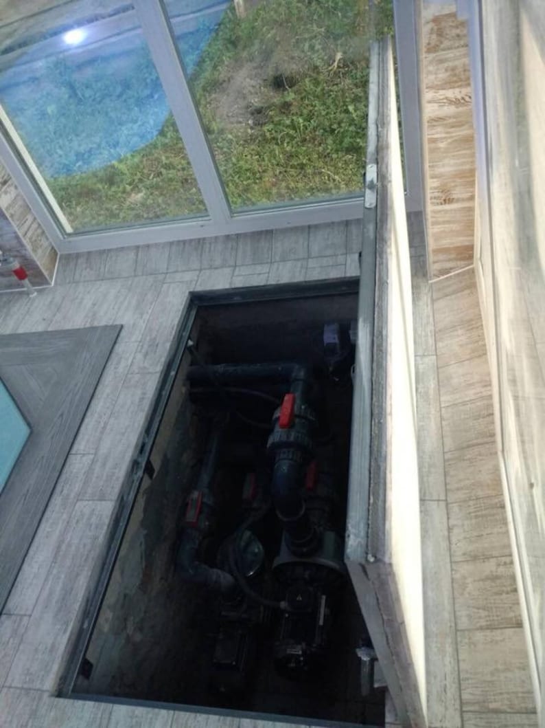 Floor Utility Hatch for Cellar and Basement Roof and Attic Access Panel ...