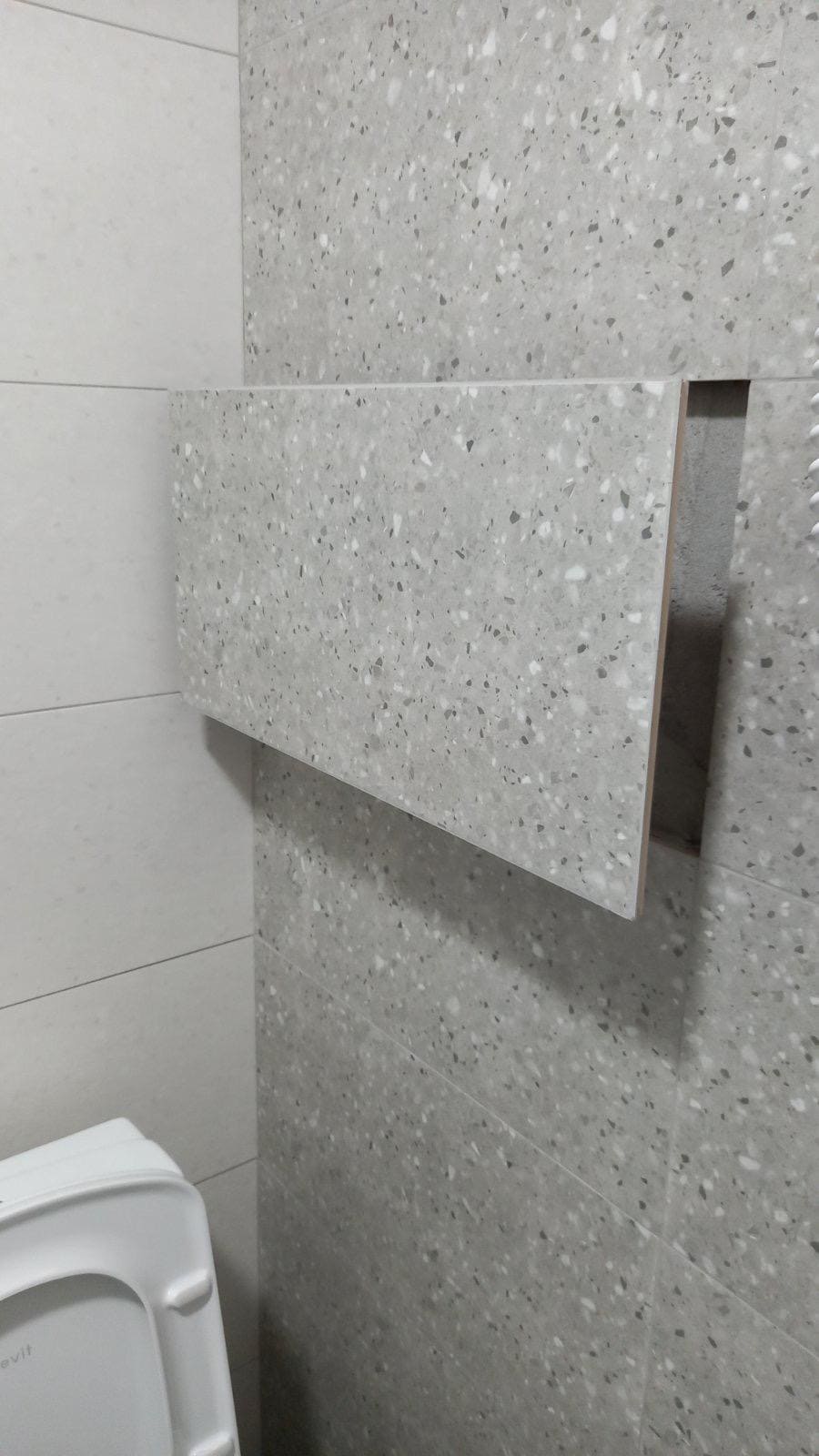 Hidden Flush Mounted Wall Access Panel Inspection Hatch Door in Ceramic ...