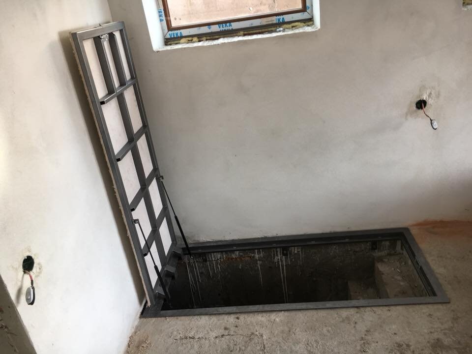 Custom Cellar Access Door Invisible Hatch Door for Attic and Roof ...