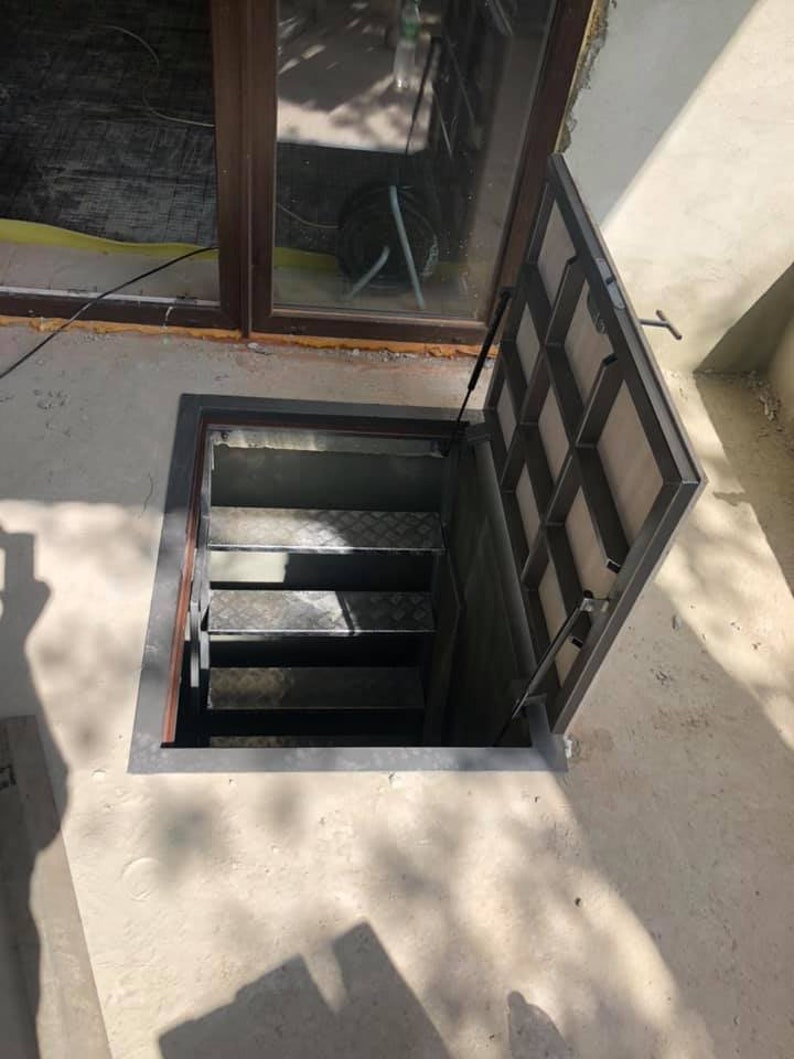 Floor Access Hatch Metal Trapdoor Hidden Flush Mount Tile Concealable ...