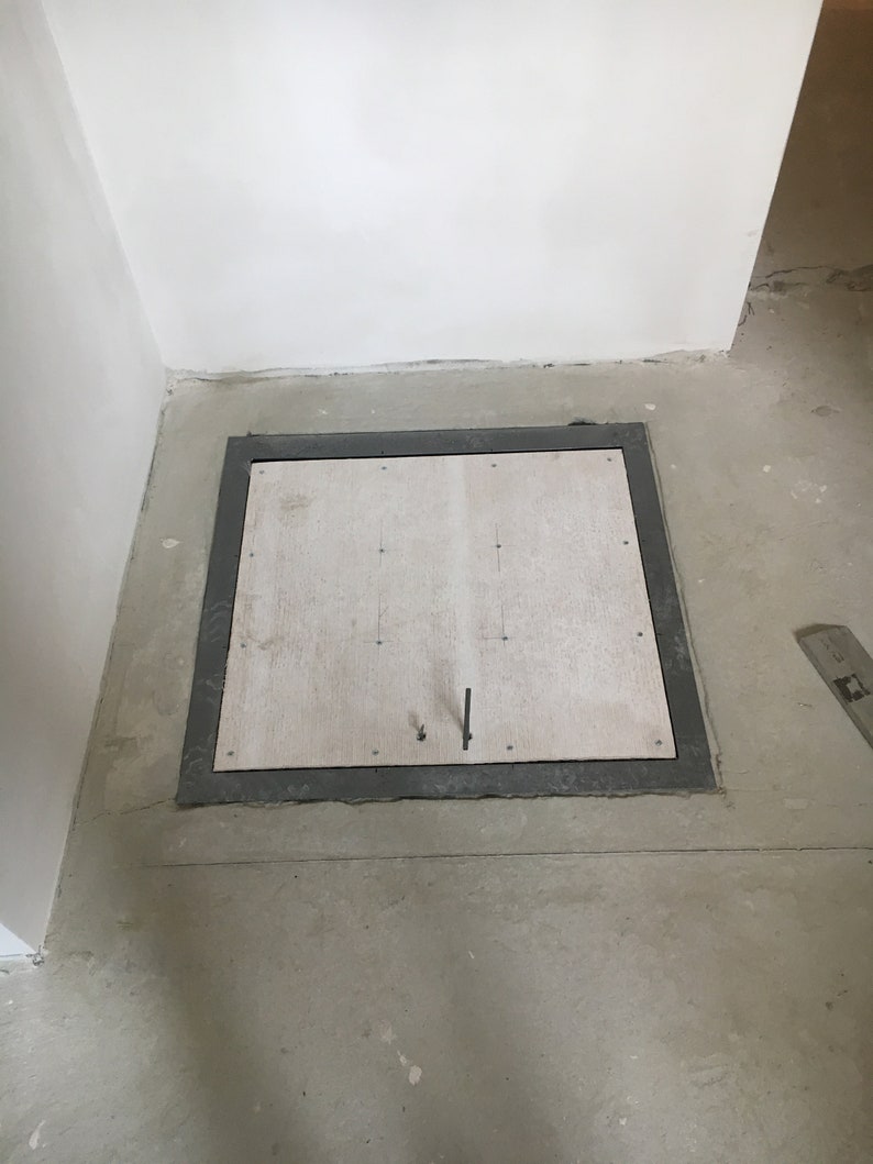 Metal Invisible Hatch With Gas Struts, Floor and Basement Access ...