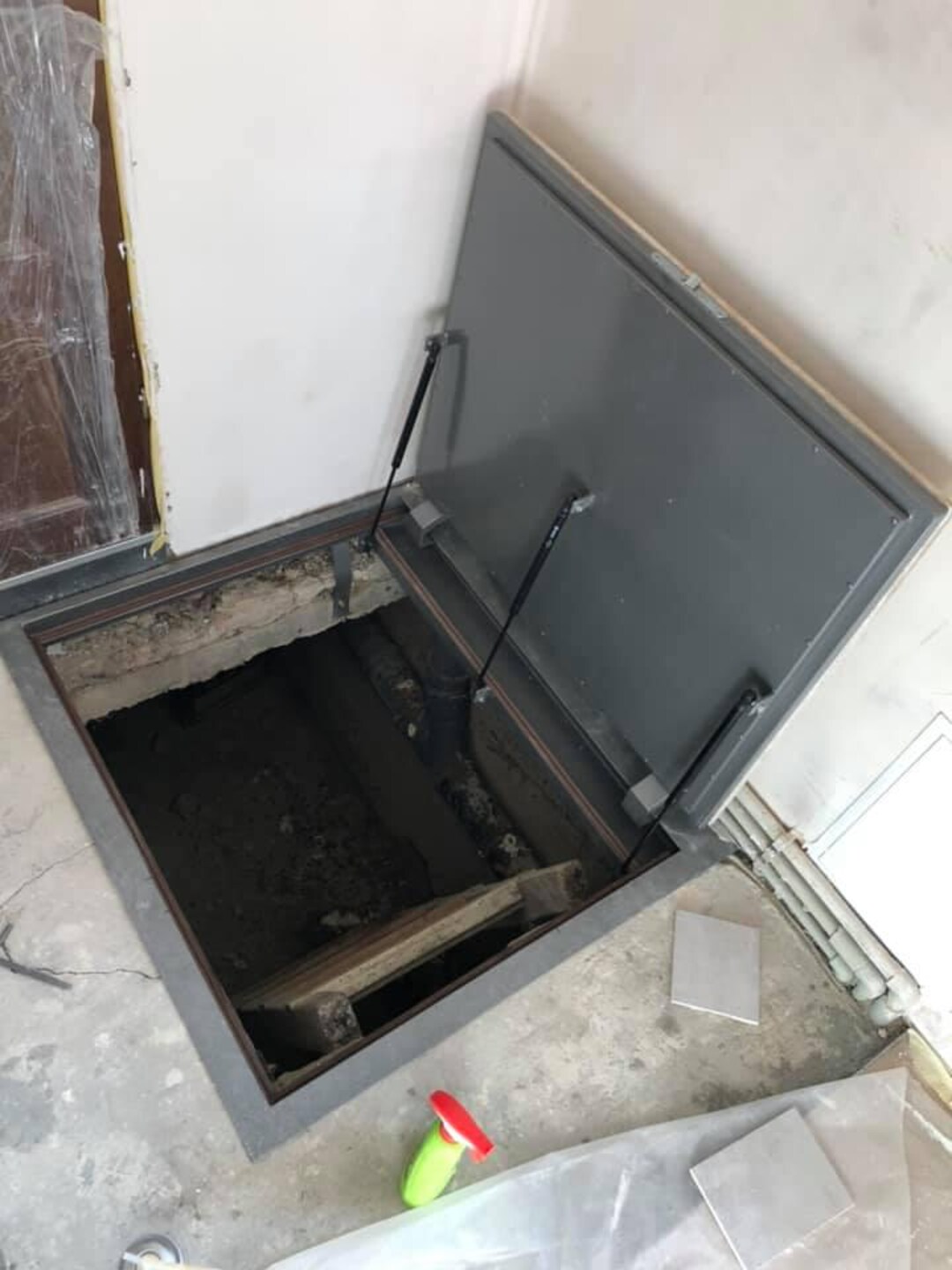 Hidden Utility Trap Door, Easy Cellar Access Hatch, Metal Hatch Panel ...