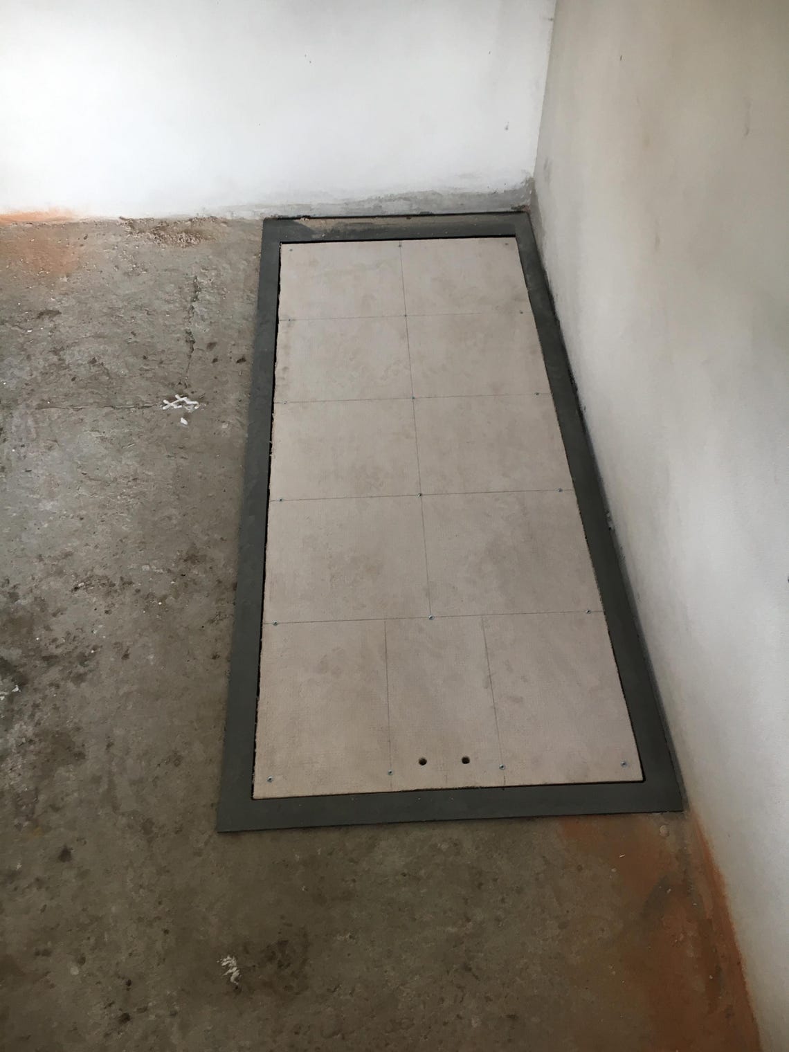 Custom Cellar Hatch Door Concealed Basement Access Panel Interior ...