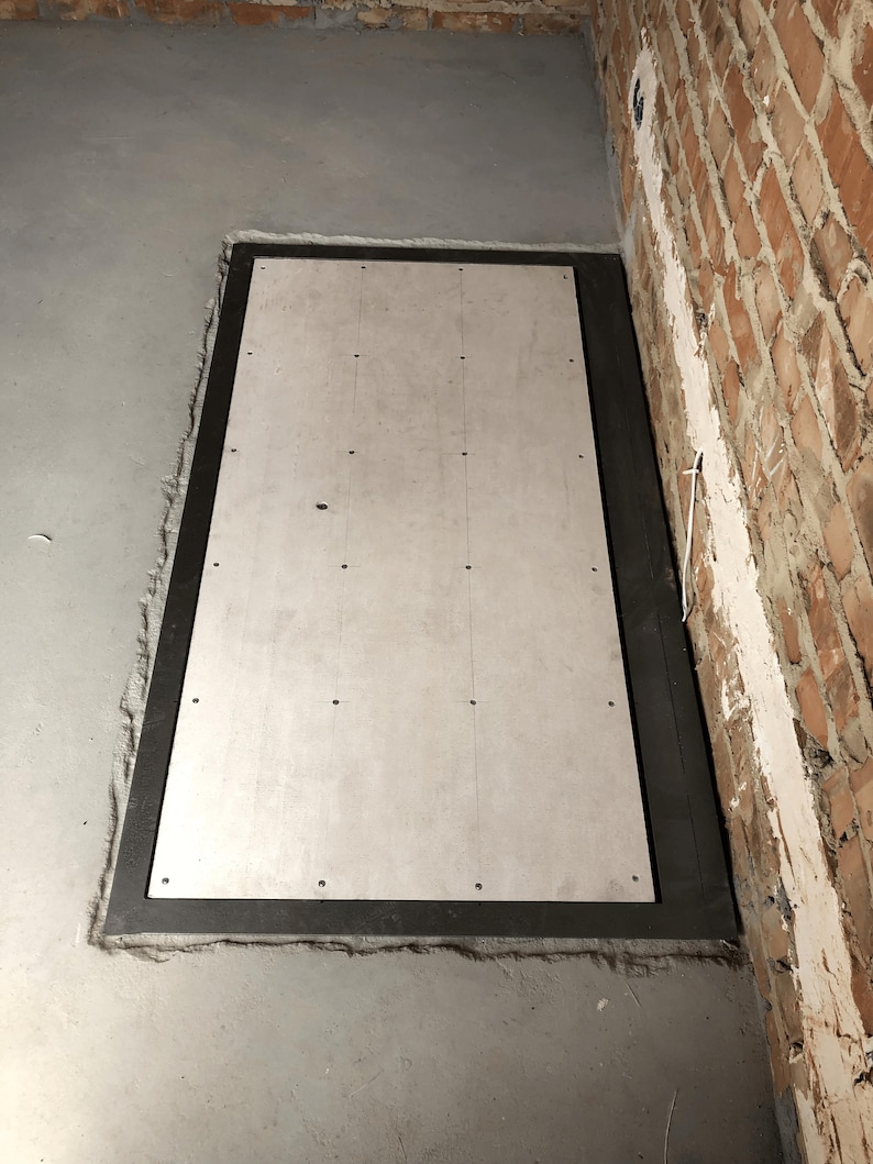 Motorized Floor Hatch Door to Cellar Basement Attic Roof Custom ...