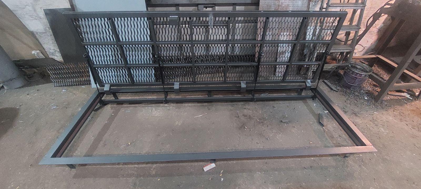Custom Mesh Grate Cover Utility Hatch Door Cellar or Basement Trapdoor ...