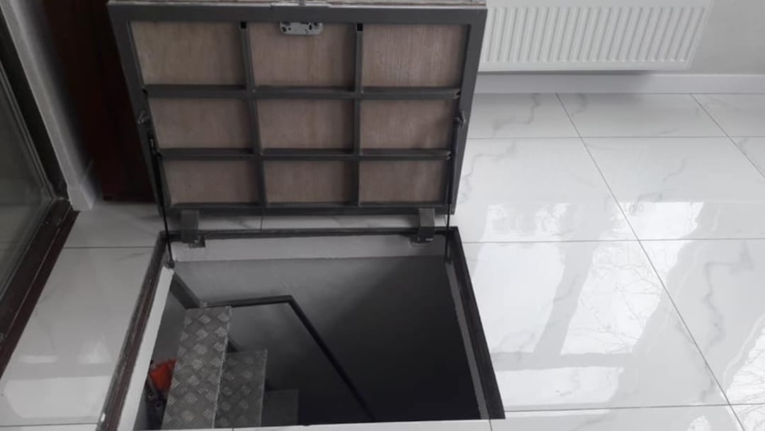 Custom Floor Access Hatch Attic Steel Hatch Bespoke Floor Door Floor ...