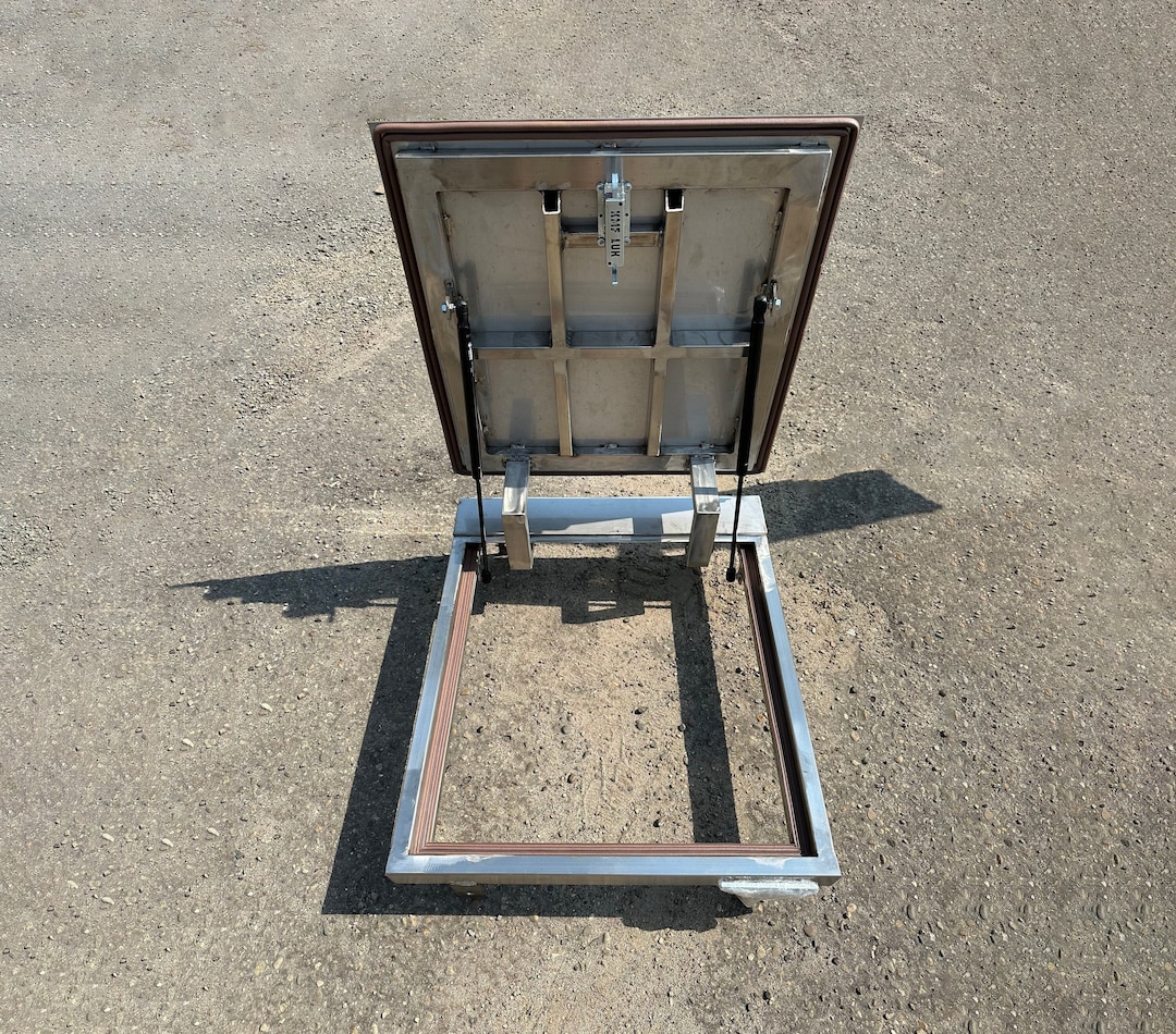 Stainless Steel Trapdoor Floor Hatch Door Custom Cellar Basement ...