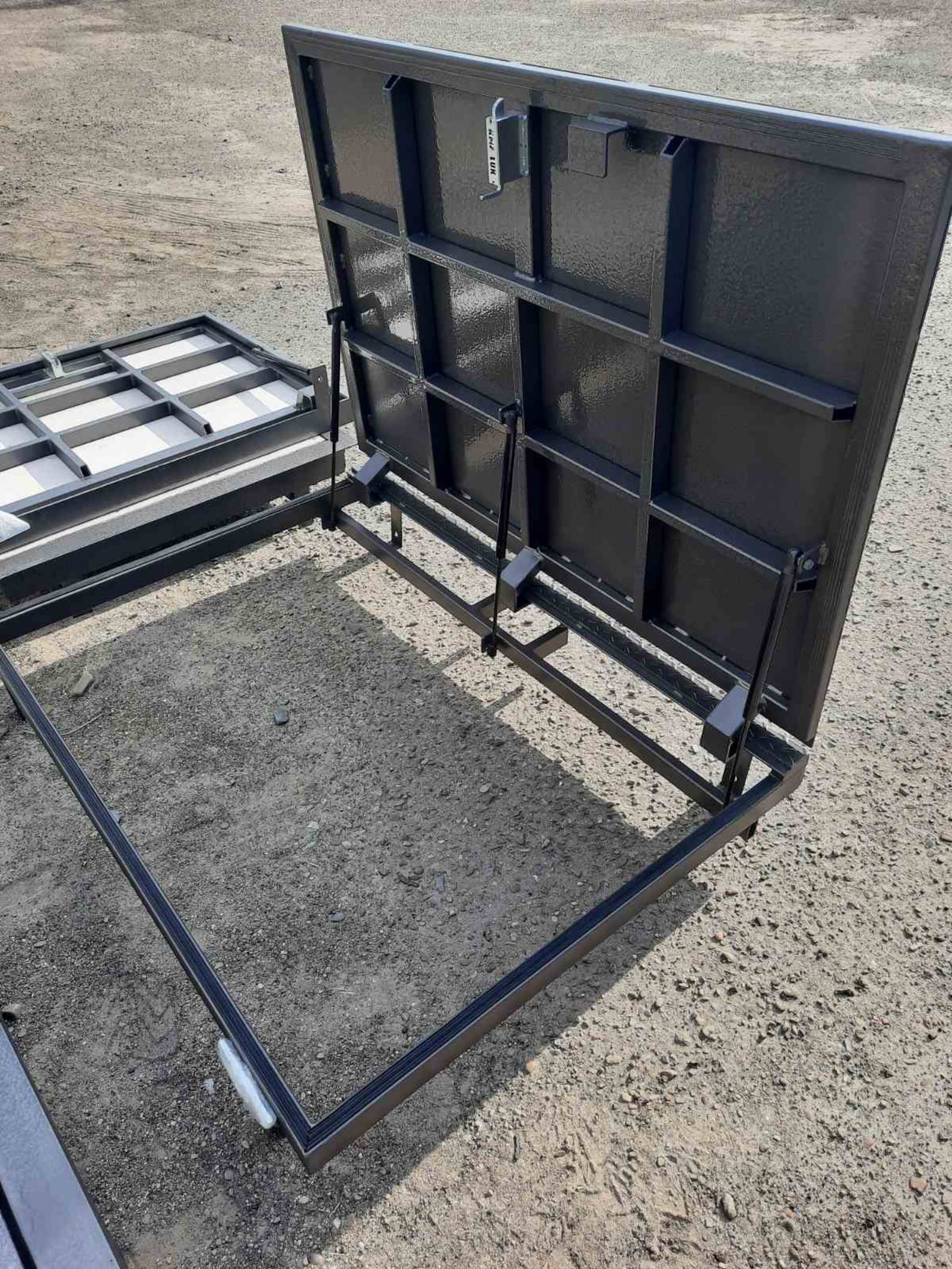 Custom Hatch Door for Wooden Floor or Deck Board Terrace Cellar and ...