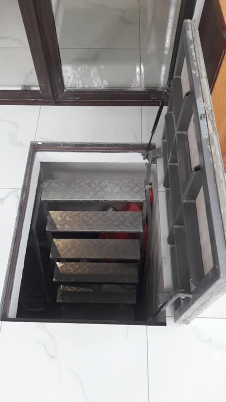 Floor Access Hatch Metal Trapdoor Hidden Flush Mount Tile Concealable ...