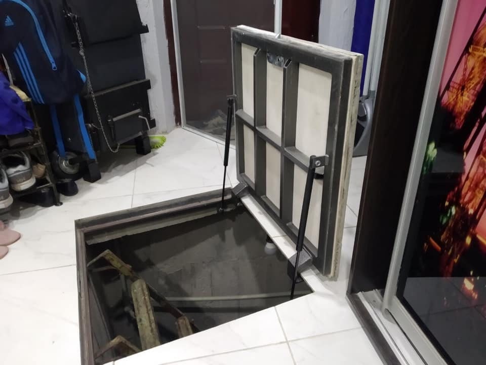 Invisible Floor Access Door to Cellar or Basement Attic and Roof Hatch ...