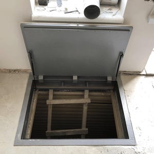 Indoor Insulated Floor Access Panel Custom Hatch Door to Cellar or ...