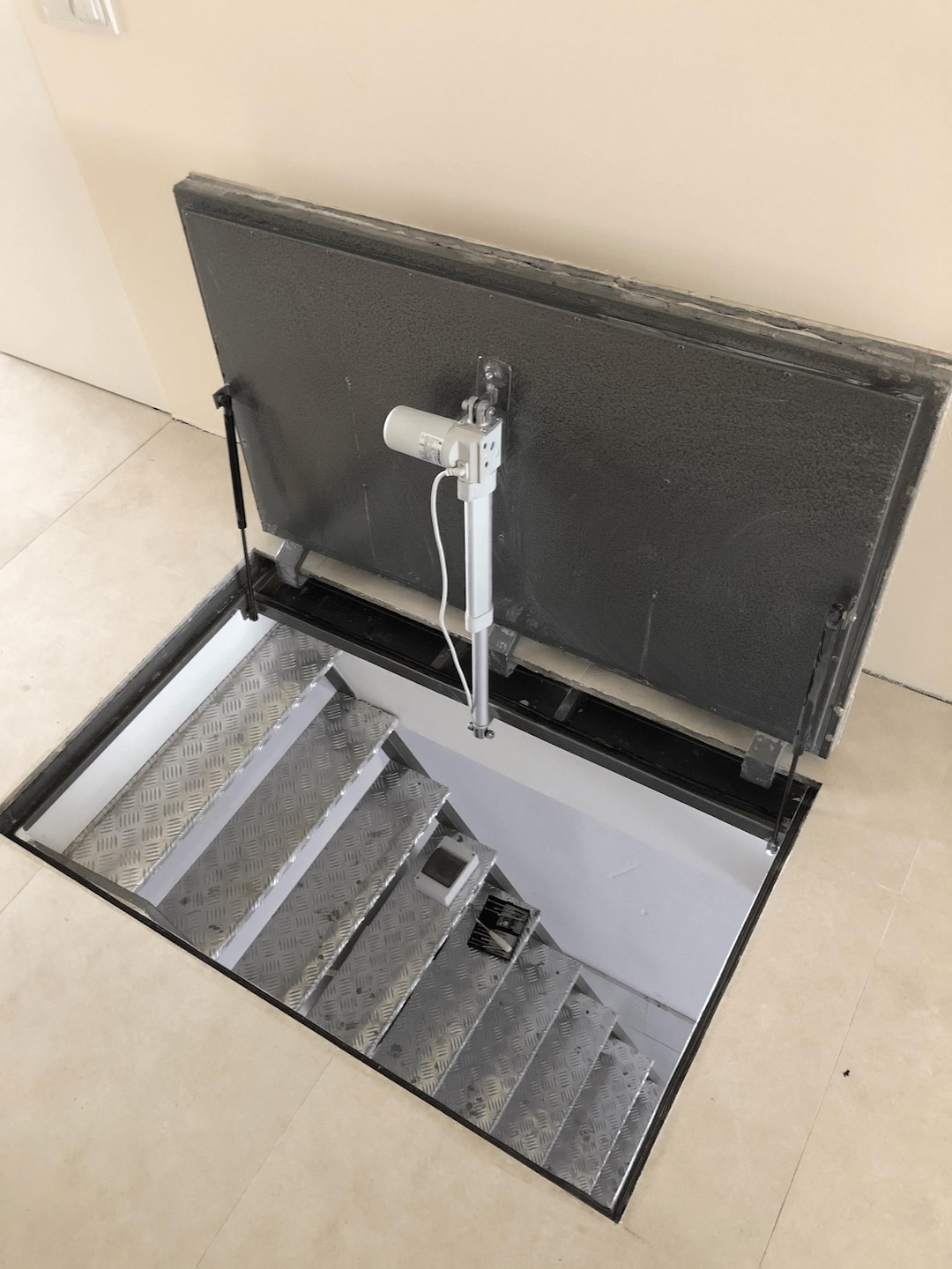 Electric Driven Access Panel for Attic or Roof Basement and Cellar ...