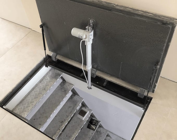 Indoor Access Hatch to Underground Vault Cellar and Basement Access ...