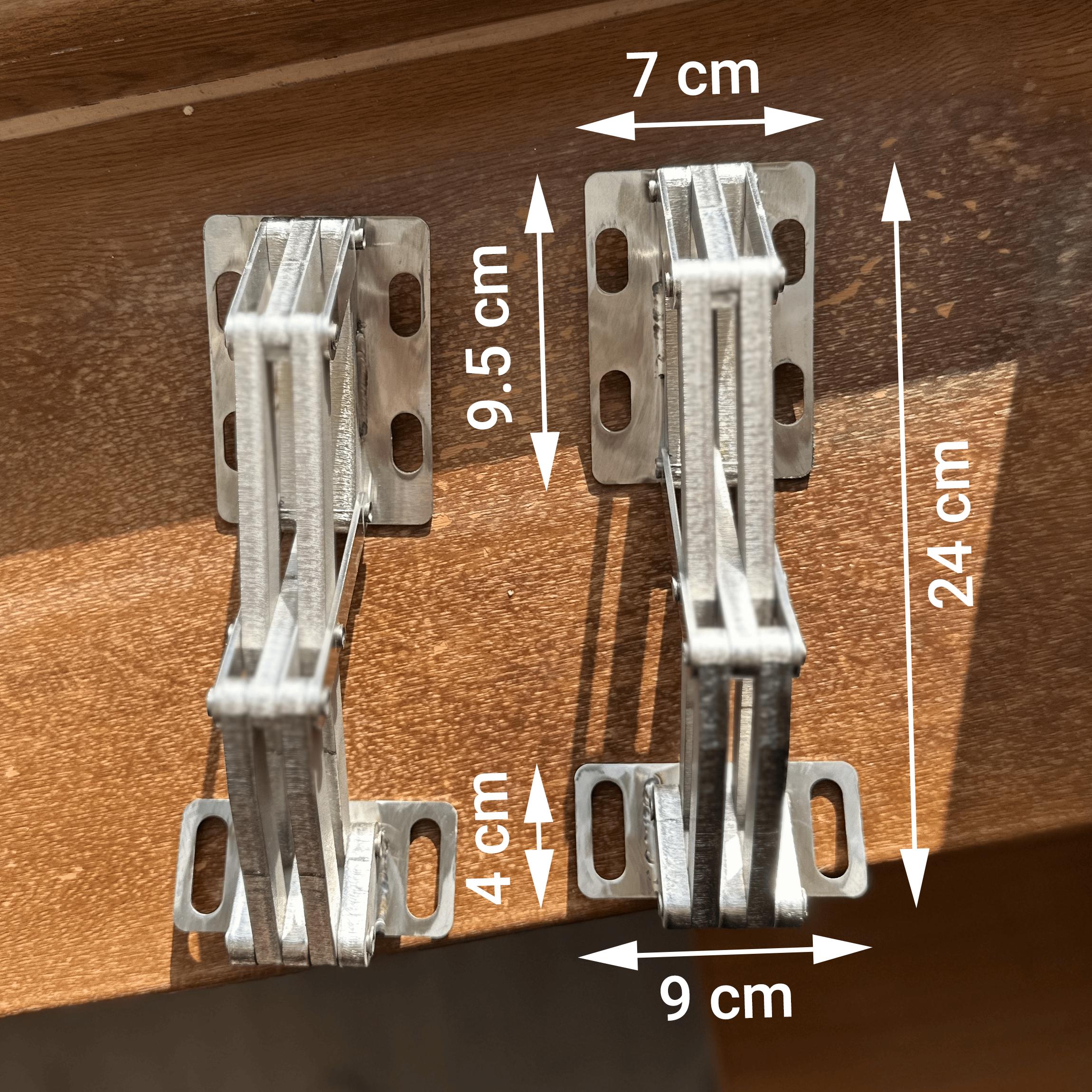 Durable Articulated Scissor Hinges for Heavyweight Swing Doors Heavy ...