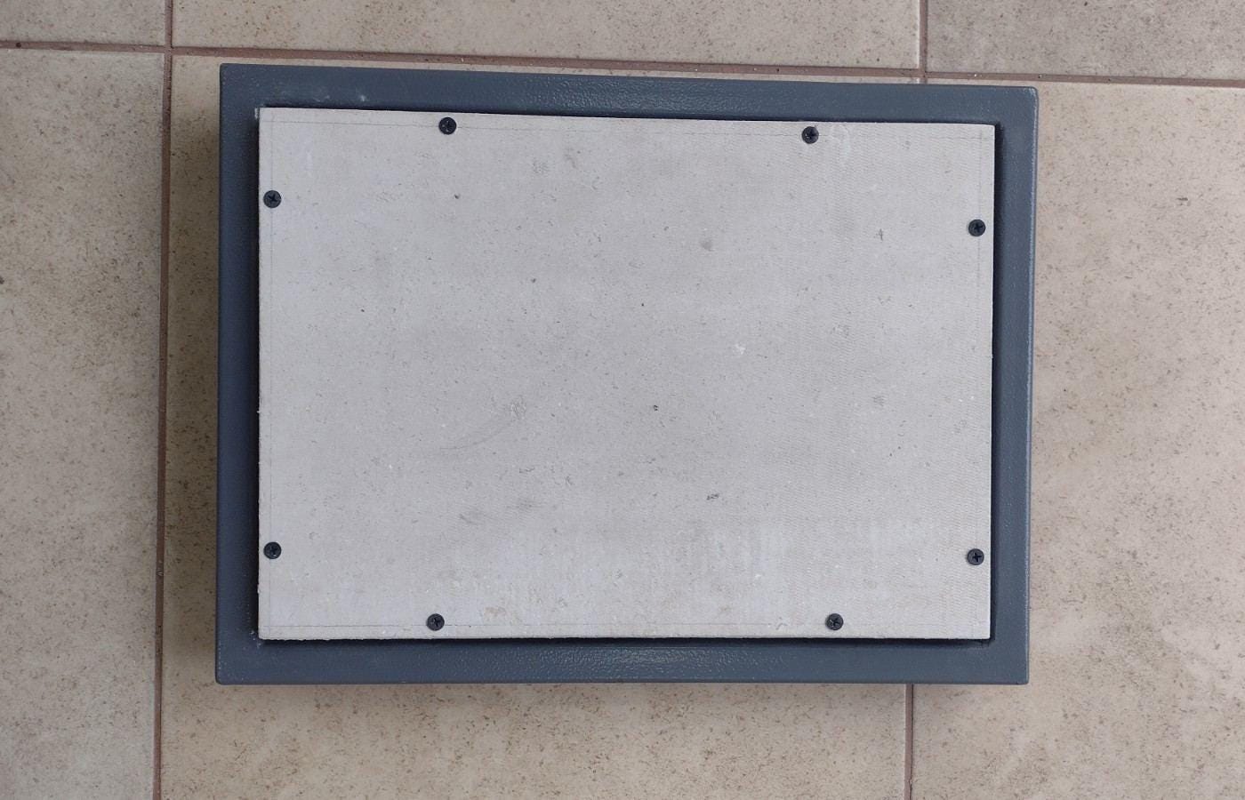 Custom Inspection Hatch for Bathroom Shower Wall Niche Access Panel ...