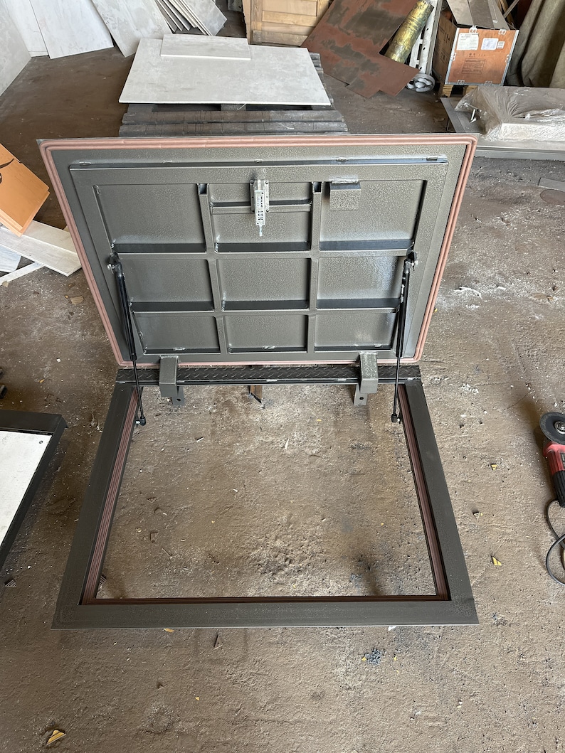 Custom Hatch Door for Wooden Floor or Deck Board Terrace Cellar and ...