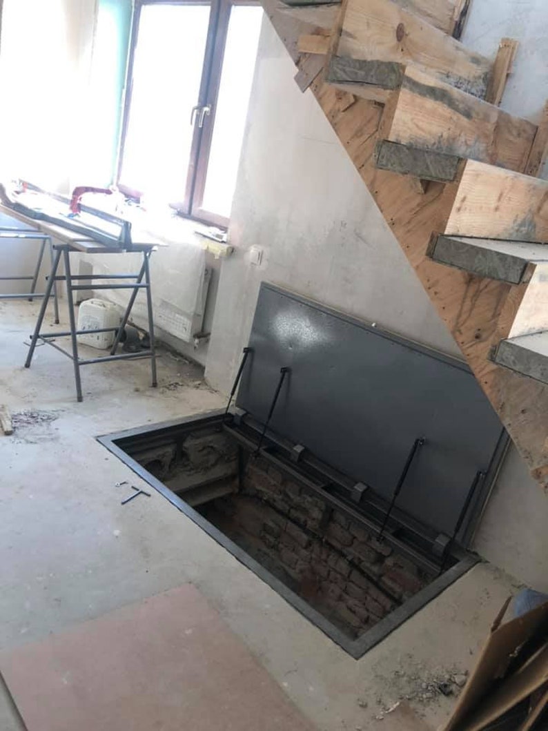 Insulated Floor Trapdoor for Cellar Basement Attic Roof Hatchway Custom ...