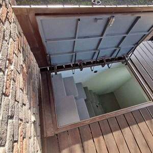 Stainless Hatch System for Cellar or Basement Utility Floor Trap Door ...