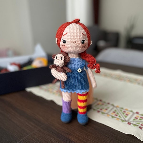 Pippi Longstocking - Etsy