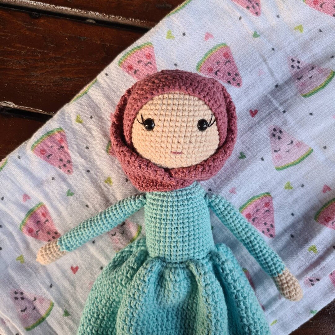 Hijabi Muslimah, Hijap Doll , Amigurumi Hijap Doll , Hijap , Doll for ...