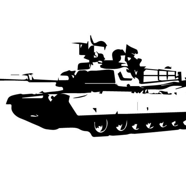 M1 Abrams Svg - Etsy