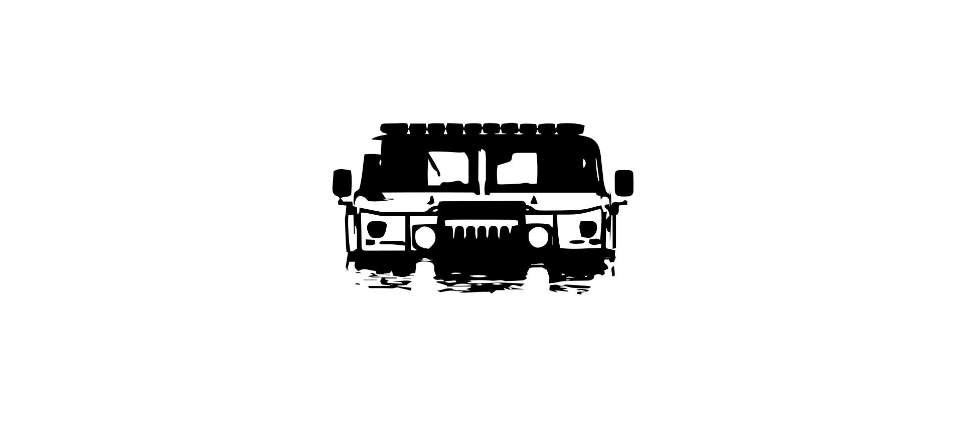 Hummer Driving Through Water SVG and PNG File Bundle, ***.svg/.png ...