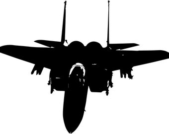 F-15 Eagle Clipart Warbird Svg Fighter Plane Svg Plane - Etsy