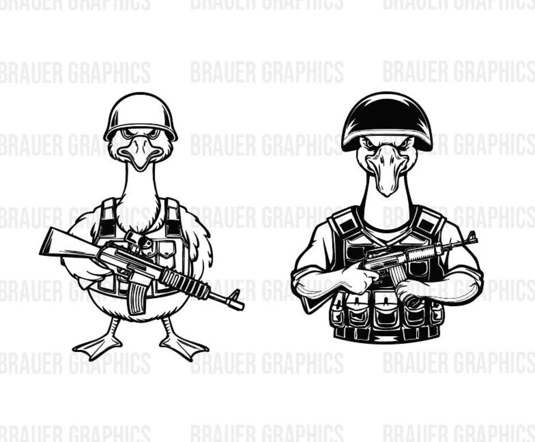 Military Goose Combo Pack - PNG/SVG Files ONLY - Etsy