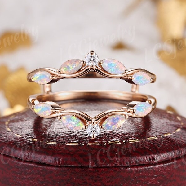 Rose Gold Enhancer Ring - Etsy