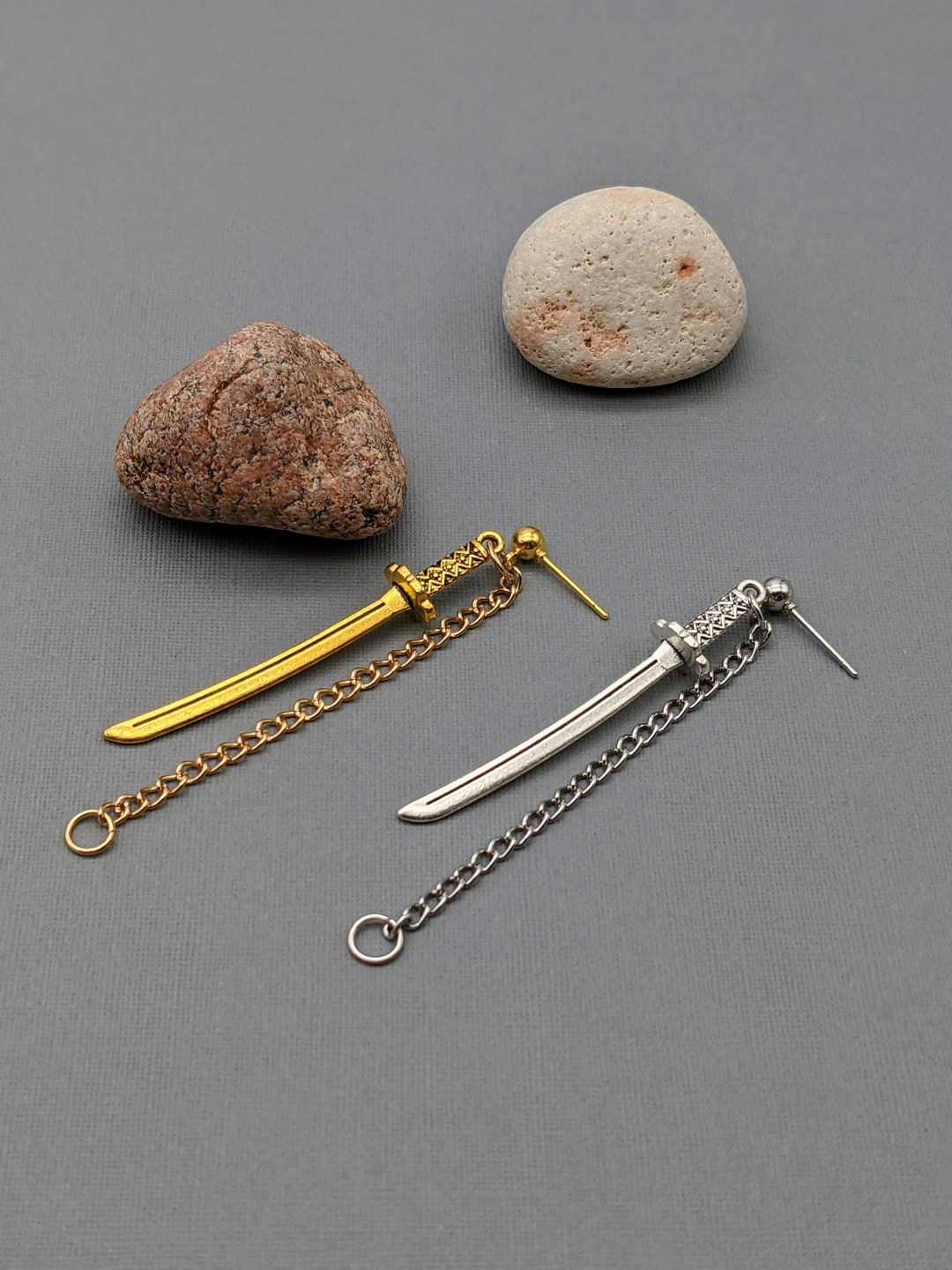 Sword Earring Weapon Earring Men Accessories Gift Idea - Etsy