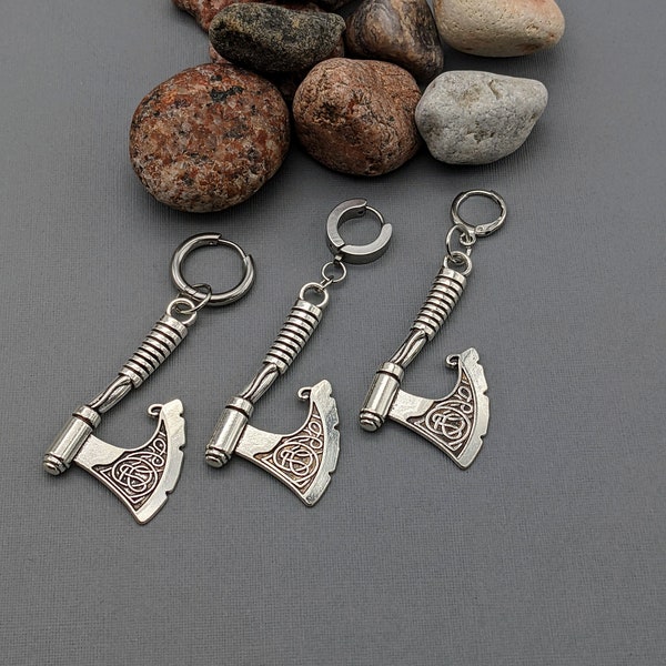 Men Viking Earrings - Etsy