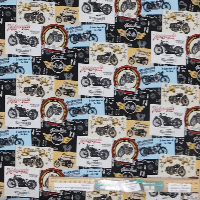 Motorcycle Fabric - Etsy Australia