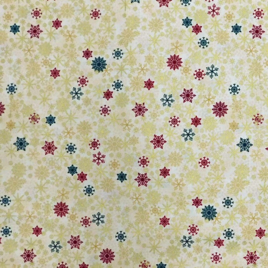 Patchwork Quilting Sewing Fabric Star Sprinkle Cream 50x55cm FQ - Etsy
