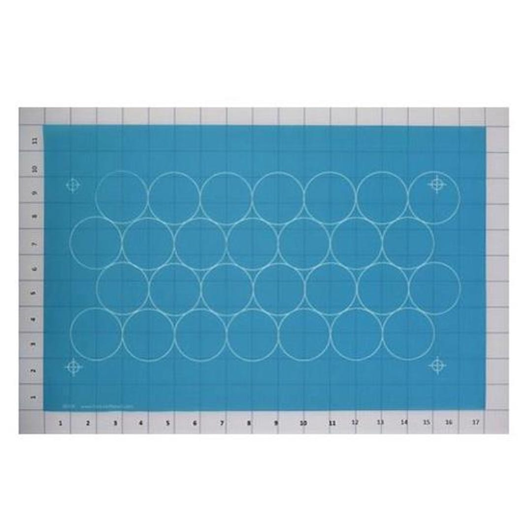 Quilting Full Line Stencil Offset 2'' Circles A3 Use With Pounce 30739 ...