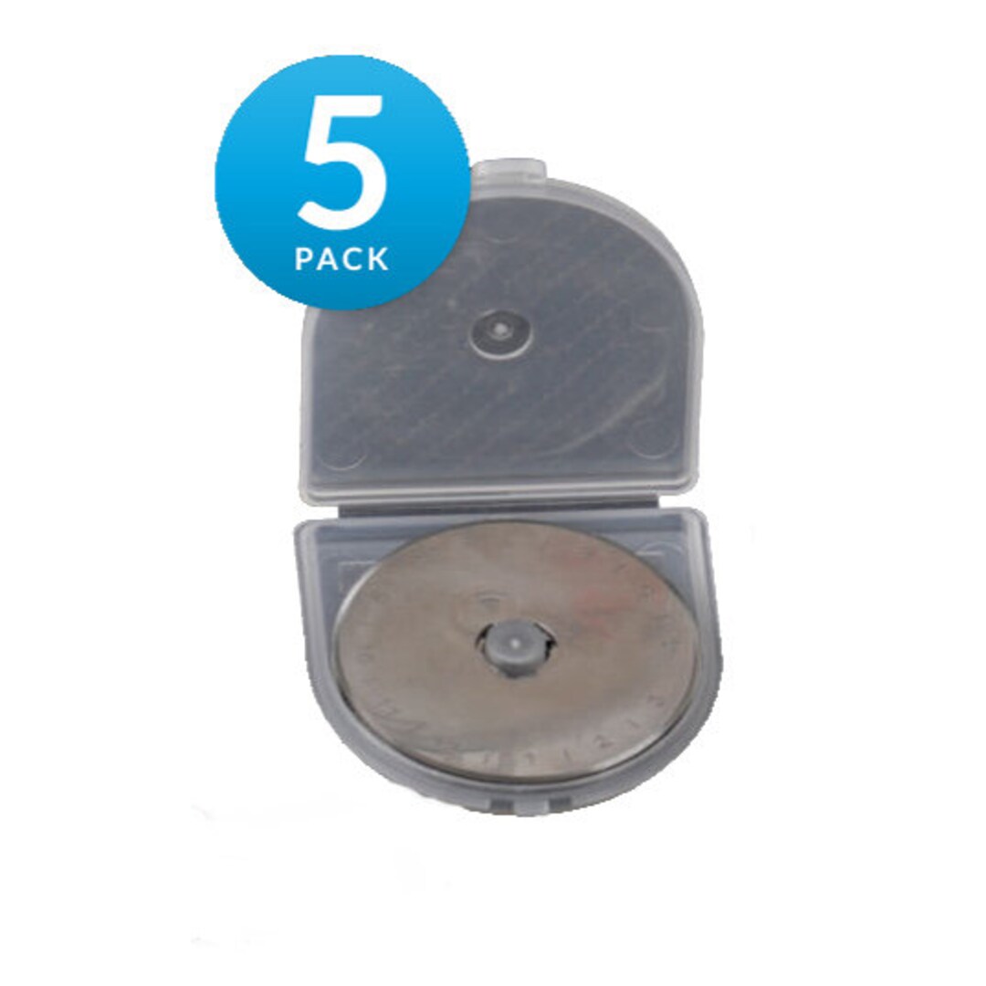 Sew Better Set 5 Rotary Cutting Blades 28mm Fits All Brands Olpha ...